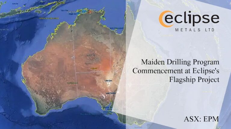 Maiden Drilling Program - Eclipse Metals