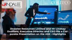 Lindsay Dudfield, Executive Director and CEO of Jindalee Resources -Colitco