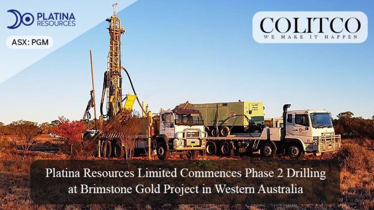 Platina Resources Commences Phase 2 Drilling at Brimstone Gold Project