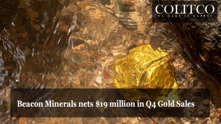 Beacon Minerals Triumphs with $19 Million in Q4 Gold Sales