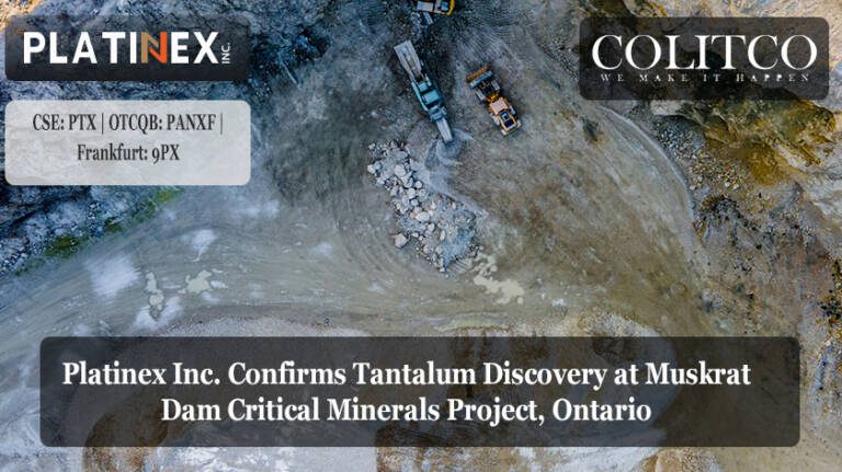 Platinex Inc. confirms discovery at Muskrat Dam Critical Minerals ...