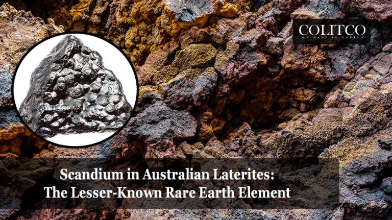 Scandium in Australian Laterites: Rare Earth Element