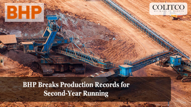 BHP Posts Second Straight Year of Record Iron Ore Production