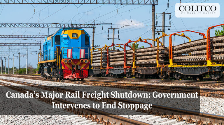 Canada’s Major Rail Freight Shutdown: Government Intervenes