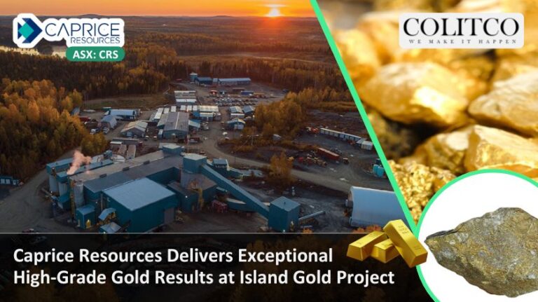 Caprice Strikes High-Grade Gold at Island Gold Project