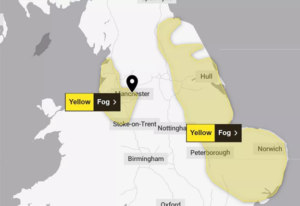 Dense Fog Disrupts Travel Across UK as Met Office Issues Widespread ...