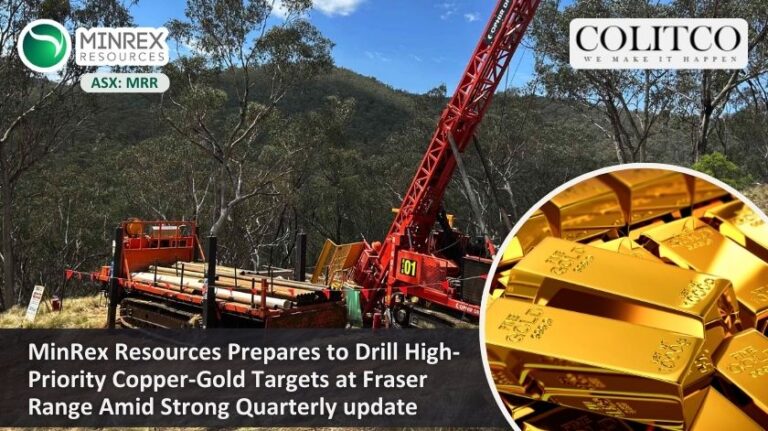 MinRex Launches Fraser Drilling, Reports Strong Quarterly Update