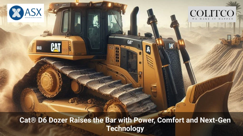 Cat D6 Dozer Redefines Earthmoving With Smart Power
