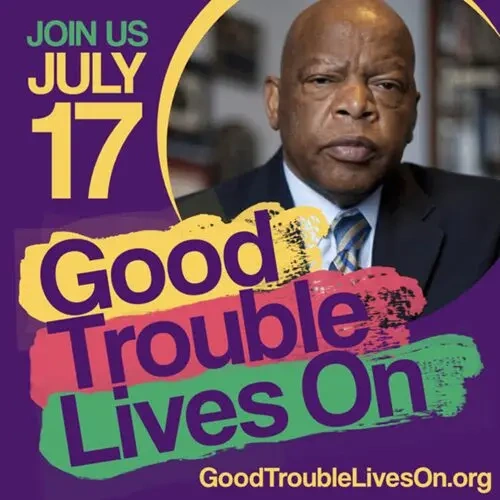 ‘Good Trouble’Protest Marks John Lewis Anniversary Across US