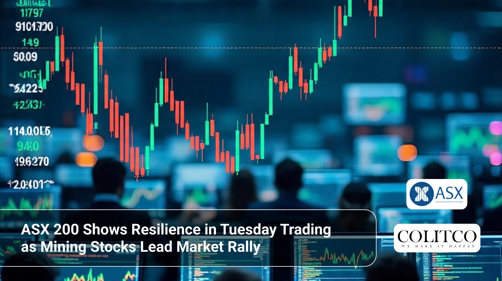 ASX Live Today: Mining Rally Drives Tuesday Trading