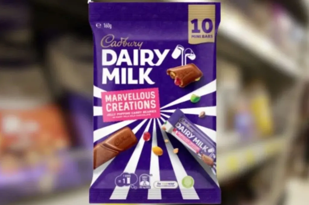 Cadbury Recalls Marvellous Creations Over Plastic Risk
