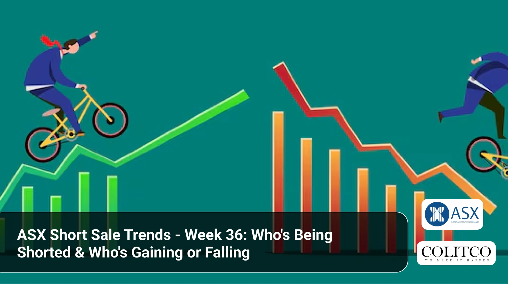 ASX Short Sale Trends Week 36: Top Stocks & Movers