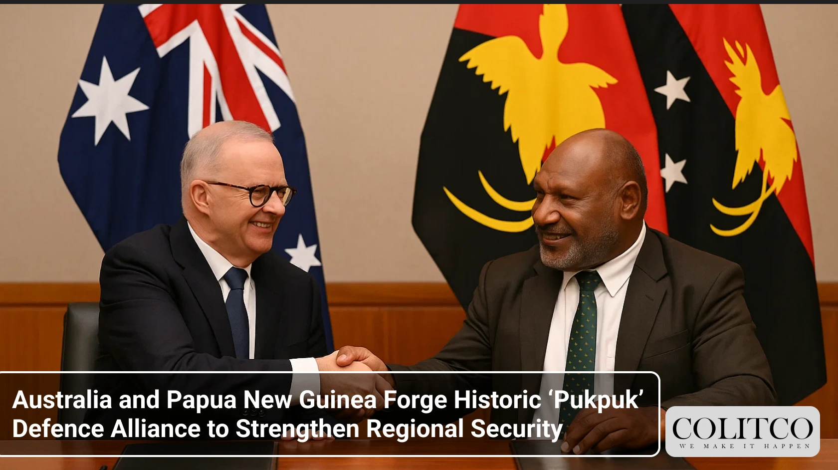 Australia and Papua New Guinea Forge Historic ‘Pukpuk’ Defence Alliance ...