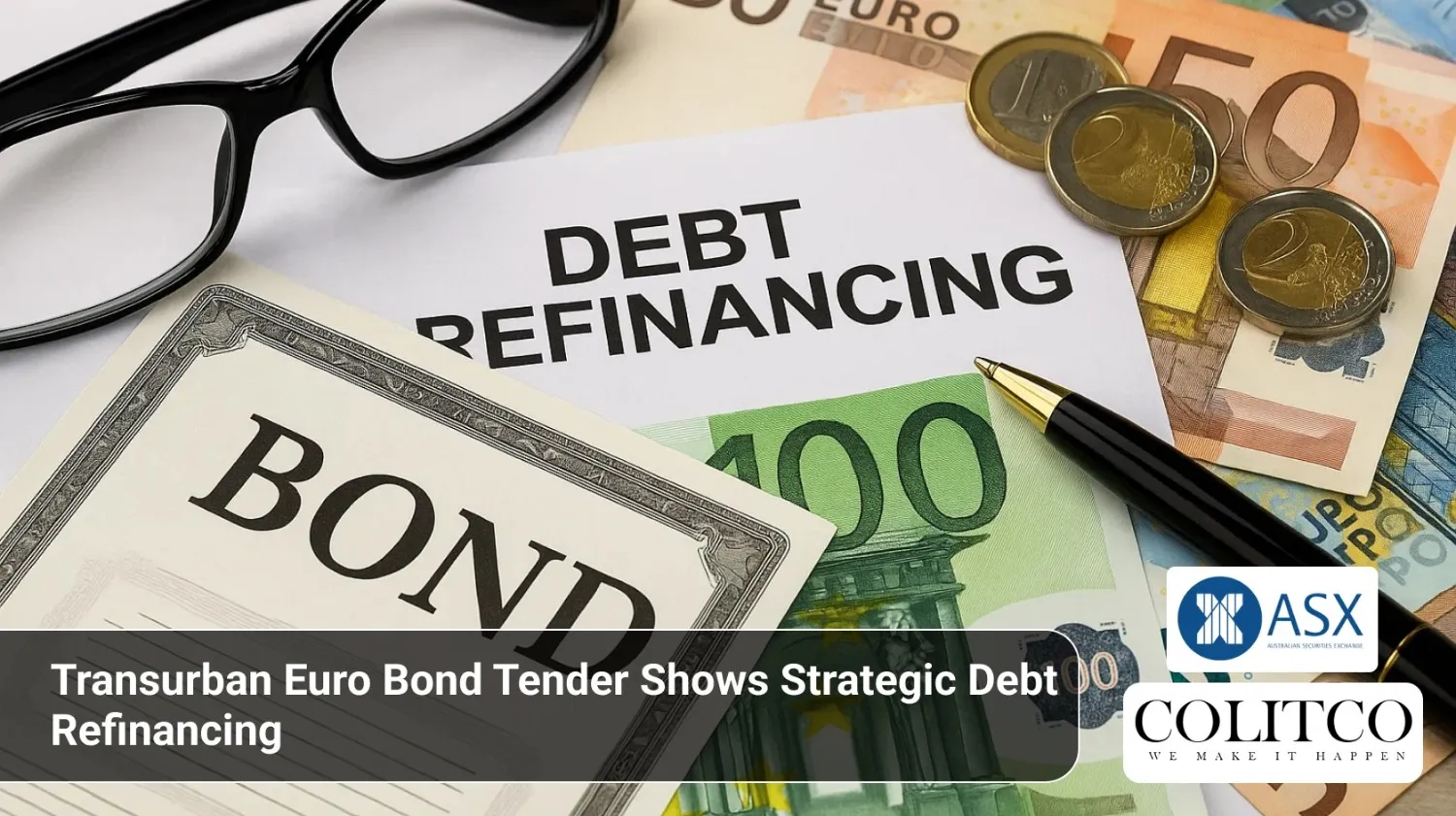 Transurban Euro Bond Tender Results Explained