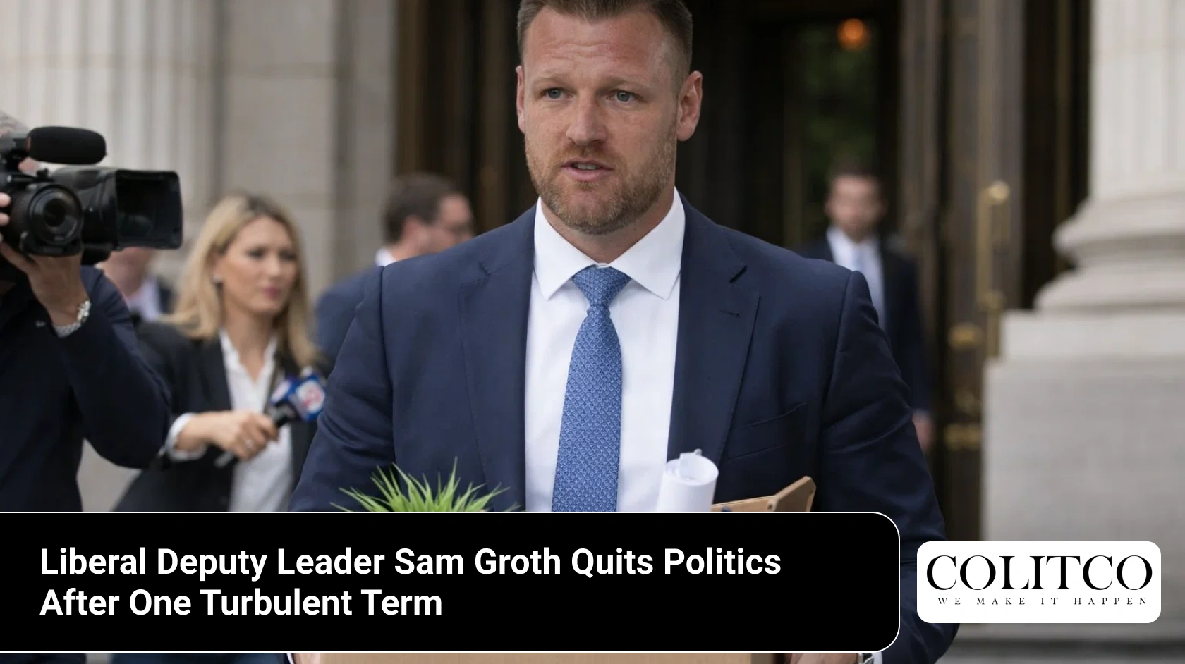 Sam Groth to Quit Victorian Politics After One Term